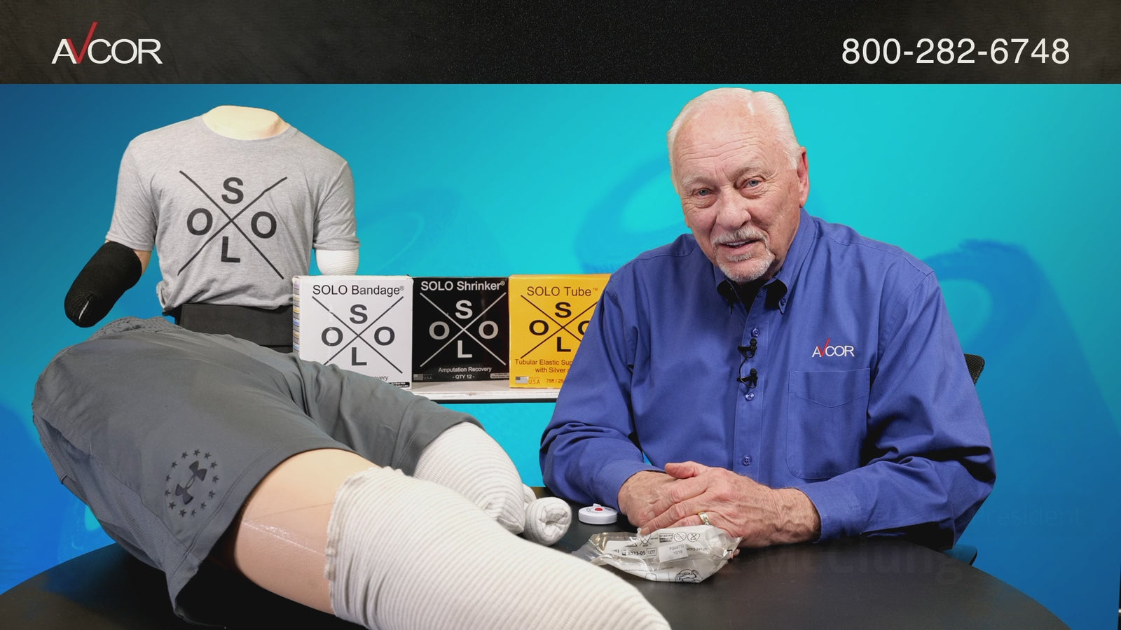 SOLO® Amputation Shrinker | Post-Amputee Wound Care | Avcor Healt